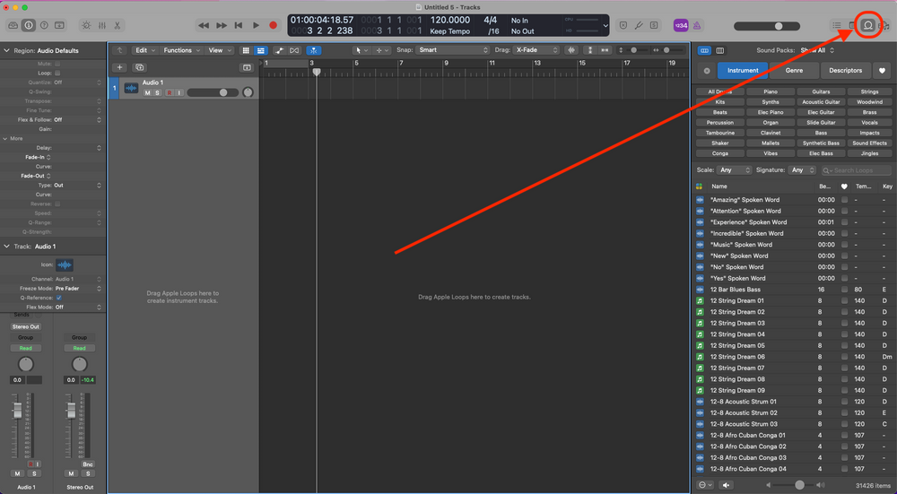 How To Change The Key Of A Loop In Logic Pro X