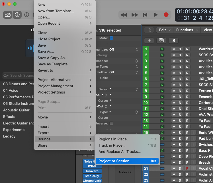 How To Export Your Song in Logic Pro X